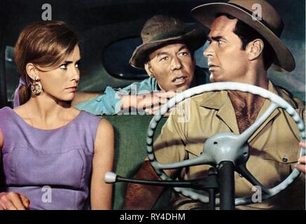 James Garner & George Kennedy Film The Pink Jungle (1962) Characters ...