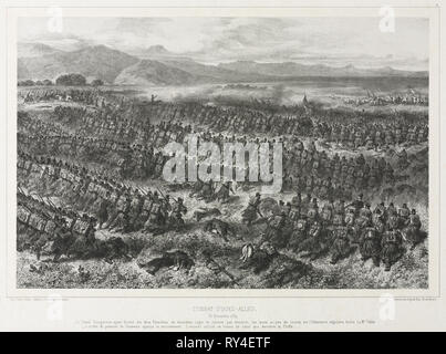 Combat of Oued-alleg, 31 December 1839, 1840. Auguste Raffet (French ...