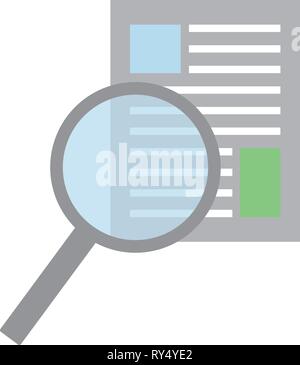 report magnifying glass medical science Stock Vector Image & Art - Alamy