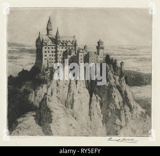 George Percival Gaskell (British, 1868-1934) - Castle Neuschwanstein ...
