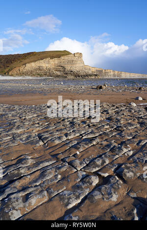 Monknash on the Glamorgan Heritage Coast, South Wales Stock Photo - Alamy