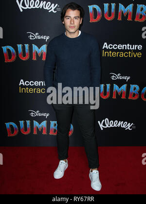 Manolo Gonzalez Vergara arrives at Disney's "Dumbo" Los Angeles ...