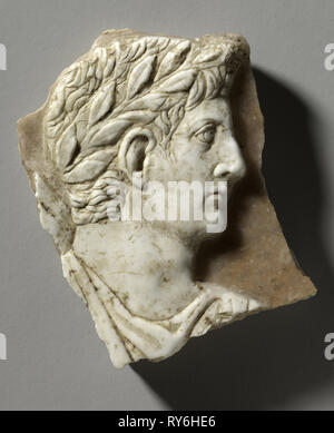 Portrait of Tiberius (AD 14 - 37) - Marble from Luni. The Head has been ...