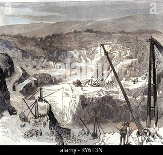 ABERDEEN, RUBISLAW GRANITE QUARRIES (London Bridge was Built of Granite ...