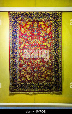 Tehran Carpet Museum Artistic Remarkable Amazing Old Persian Rugs Stock ...