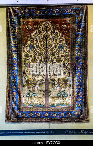 Tehran Carpet Museum Artistic Remarkable Amazing Old Persian Rugs Stock ...