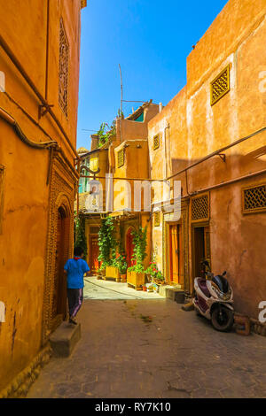 Kashgar Old Town Common Uyghur Architecture Apartment Buildings Facade ...