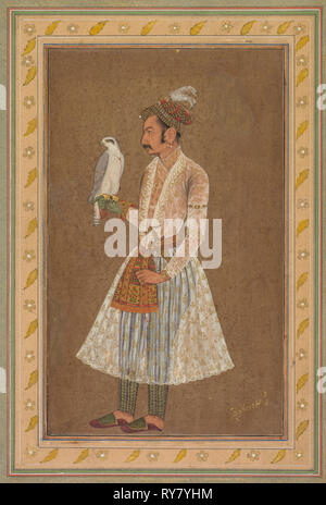 Portrait of Raja Jagat Singh of Nurpur. Attributed to Bichitr. Probably ...