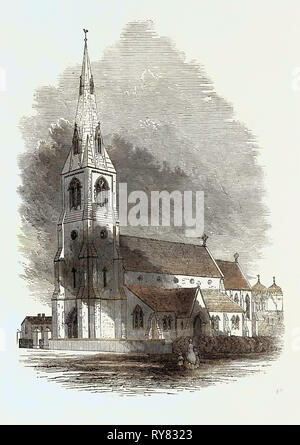 Victorian church of St John the Evangelist, East Dulwich, South East ...