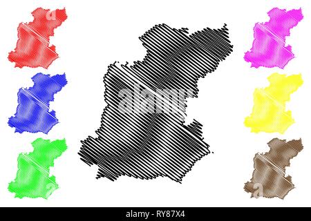 Roi Et Province (Kingdom of Thailand, Siam, Provinces of Thailand) map ...