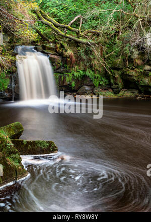 Thomason Foss Waterfall Stock Photo - Alamy