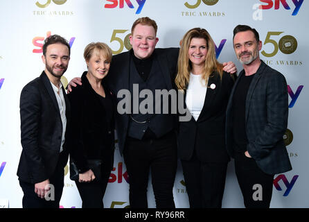 Colson Smith and Jack P. Shepherd attend a launch event for the new ...
