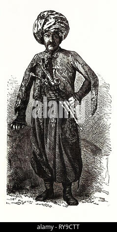 'Turkish Bey, of Bitless, Kurdistan', 19th century. Artist: Unknown ...