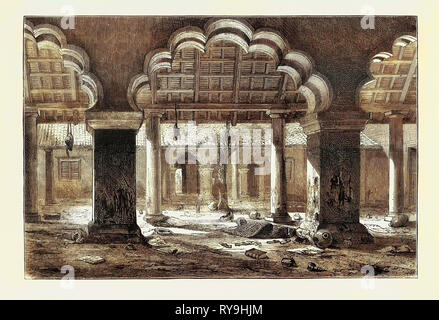 Massacre at Cawnpore 1857 From The History of the Indian Mutiny Stock ...