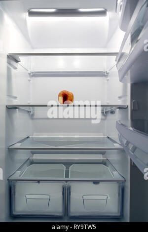 almost empty fridge Stock Photo - Alamy