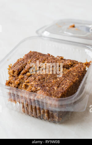 Box of Eat Me dates Stock Photo - Alamy