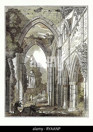 N E view, Tintern Stock Photo - Alamy
