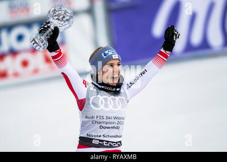 El Tarter, Andorra. 13th Mar, 2019. Audi FIS Ski World Cup Finals, day ...