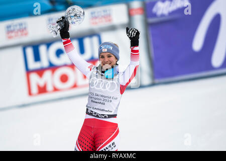 El Tarter, Andorra. 13th Mar, 2019. Audi FIS Ski World Cup Finals, day ...