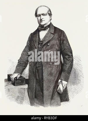 The Right Hon. W. G. Hayter, Q.C., M.P. for Wells, 1850. Portrait from ...