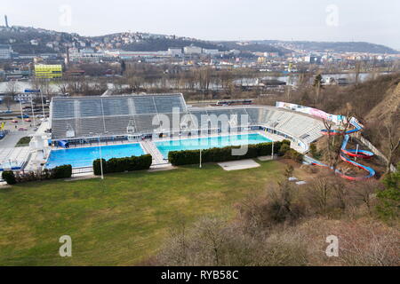 Biggest swimming complex with indoor and outdoor pools, toboggan water ...