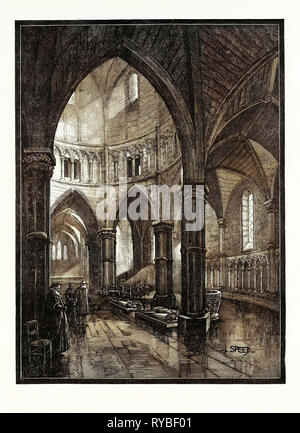 Interior of Temple Church, Inner Temple, London, UK Stock Photo - Alamy