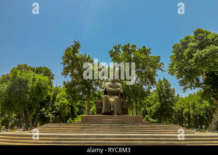 Samarkand University Boulevard Public Park Bulvar Walking Students ...