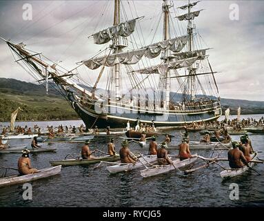 MUTINY ON THE BOUNTY 1962 MGM film with Marlon Brando as Fletcher ...