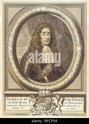 Portrait of James Stuart, King of England, Scotland, France and Ireland ...