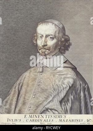 The Cardinal MAZARINO or MAZZARINO ( Giulio Raimondo Mazarino - Jules ...
