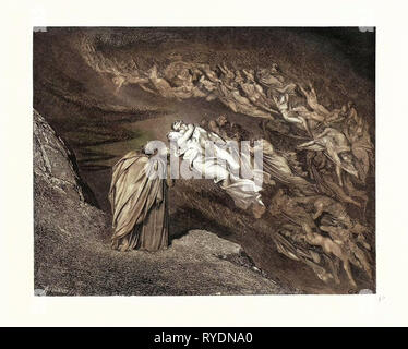 PAOLO AND FRANCESCA, BY GUSTAVE DORE Stock Photo - Alamy
