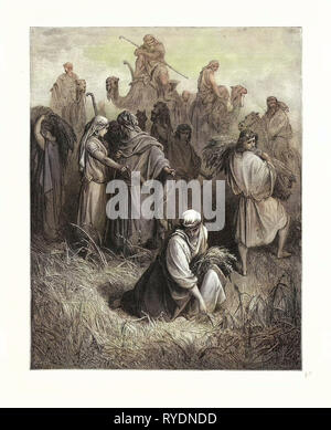 The Bible - Ruth and Boaz by Gustave Dorè Stock Photo - Alamy