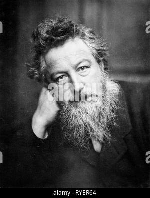 The portrait 'Hollyer' by Frederick Morris William depicts a dignified ...