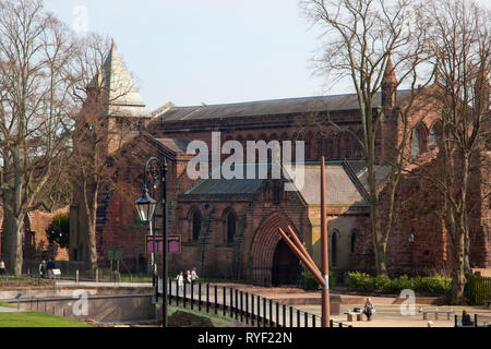 Medieval Chester City Walls and Battlements,Chester,Cheshire.England ...