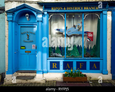 Ripon and District branch of the RAFA Stock Photo - Alamy