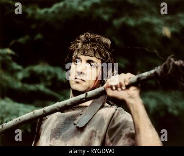 Sylvester Stallone / First Blood / 1982 directed by Ted Kotcheff Stock ...