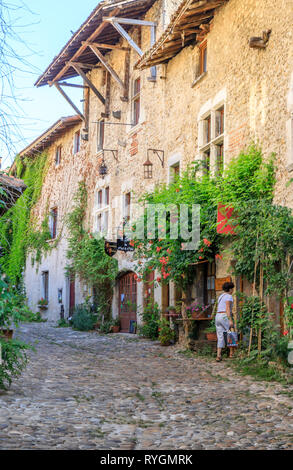 France, Ain, Perouges village, labelled Les Plus Beaux Villages de ...