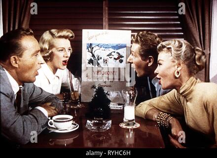 WHITE CHRISTMAS 1954 Paramount film with from left Bing Crosby ...