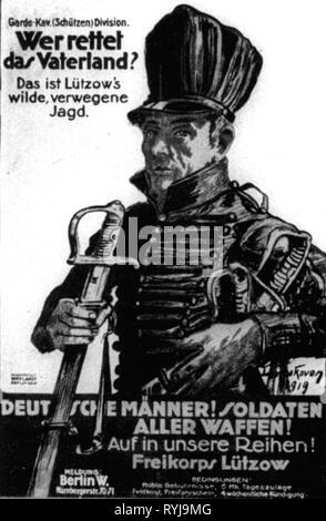 German anti-bolshevist propaganda poster in Spanish, German offensive ...