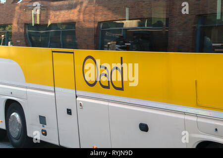 OAD Tour Bus At Amsterdam The Netherlands 2018 Stock Photo - Alamy