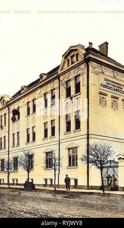 Buildings in Satu Mare, 1911, Satu Mare County, Szatmar, Nemeti, Kir ...