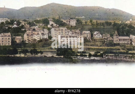 Buildings in Karlovy Vary, 1901, Karlovy Vary Region, Ohře in Doubí ...