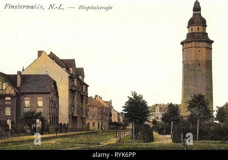 Buildings in Finsterwalde, 1918, Brandenburg, Finsterwalde, Cottbuser ...