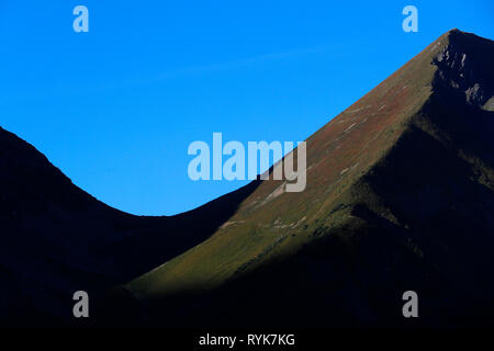 Landscape of the French Alps in summer. Mont Blanc Massif. France Stock ...