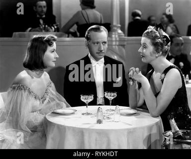 NINOTCHKA, Greta Garbo, Melvyn Douglas, stovepipe hat, 1939 Stock Photo - Alamy