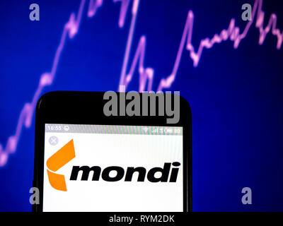 Mondi Group logo seen displayed on smart phone Stock Photo - Alamy