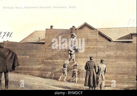 Vancouver, Washington. Vancouver Barracks, Obstacle Races Stock Photo ...