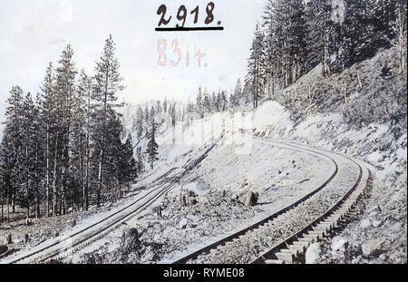 Switchback on Mt. Hood R. Hood River, Oregon. Switchback on Mt. Hood R ...