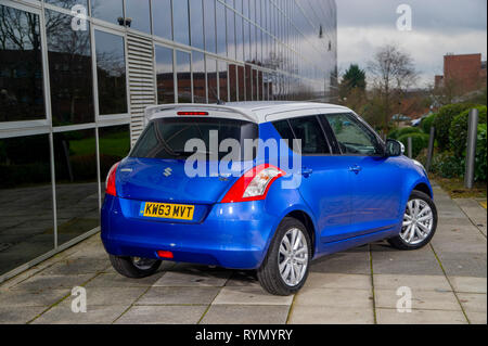 2014 Suzuki Swift SZ-L hot hatch compact car Stock Photo - Alamy