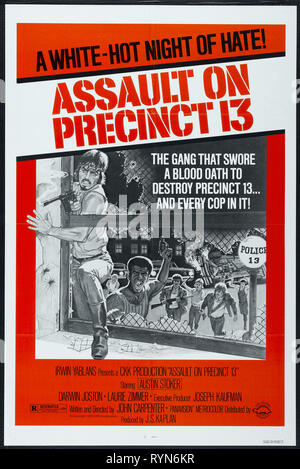 ASSAULT ON PRECINCT 13 (1976) POSTER APTT 001 VS Stock Photo - Alamy
